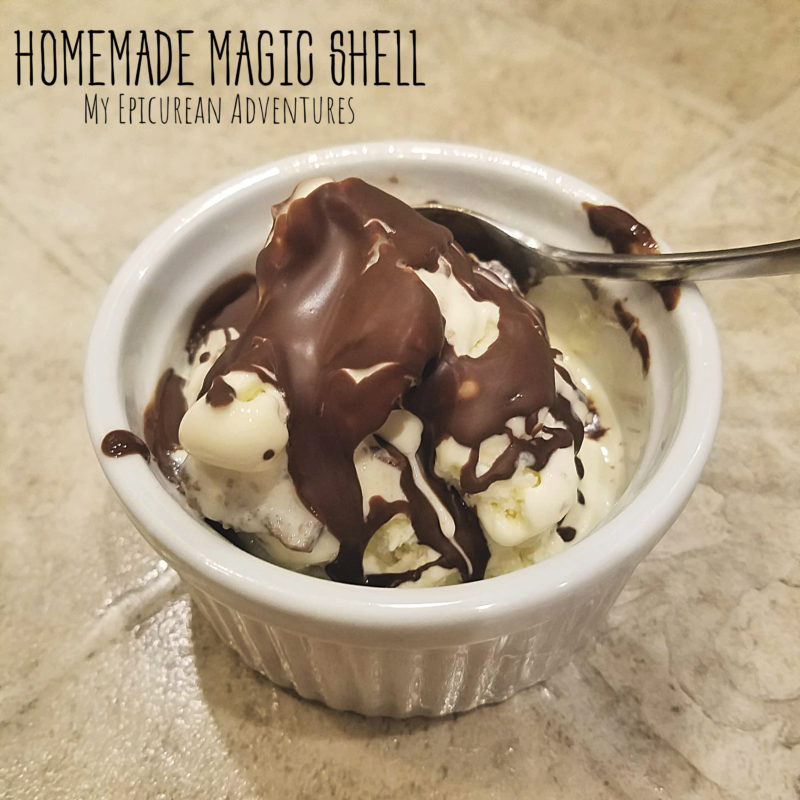 Homemade Magic Shell - My Epicurean Adventures