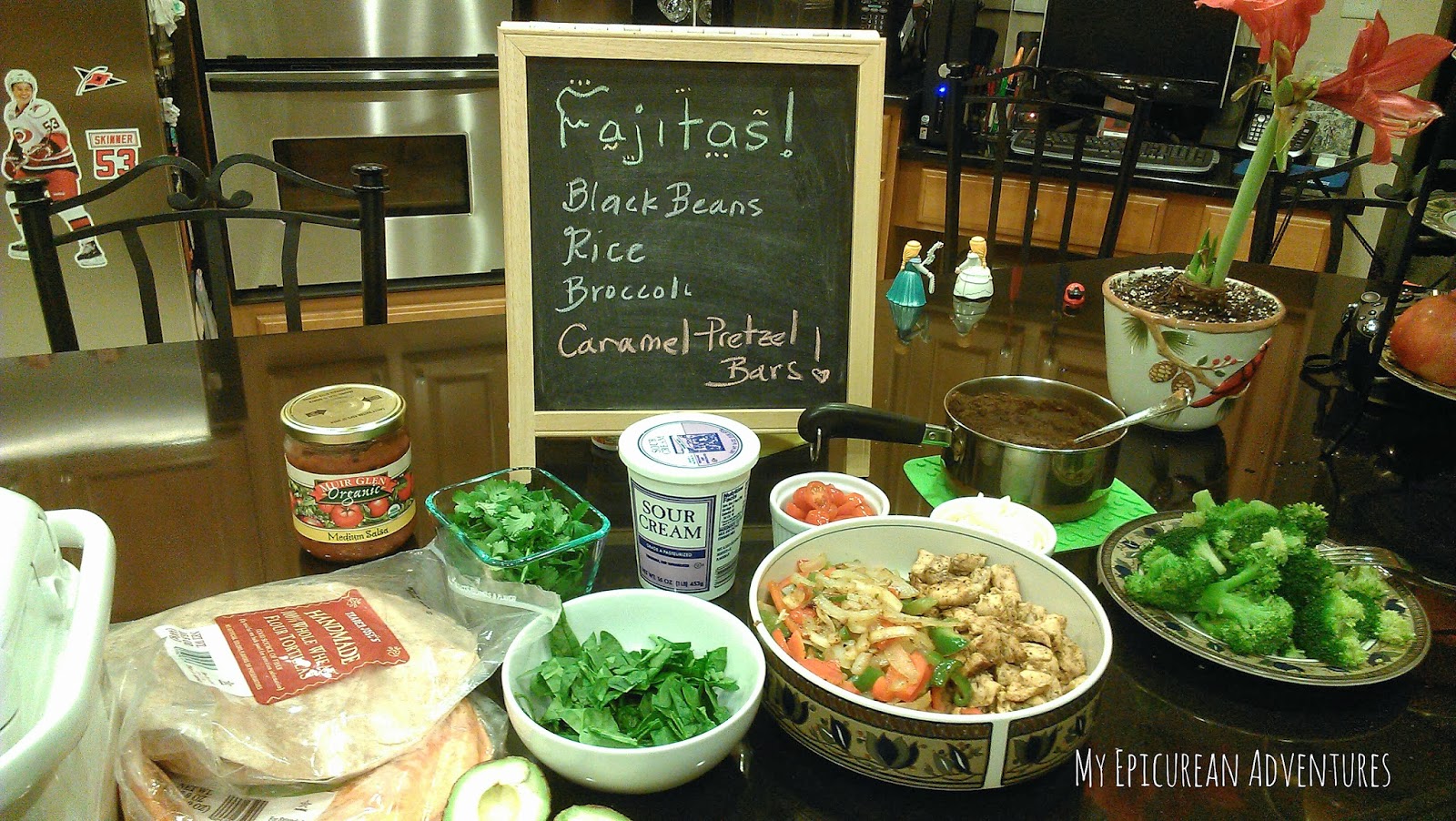 Chicken Fajitas for Dinner and Lunch - My Epicurean Adventures