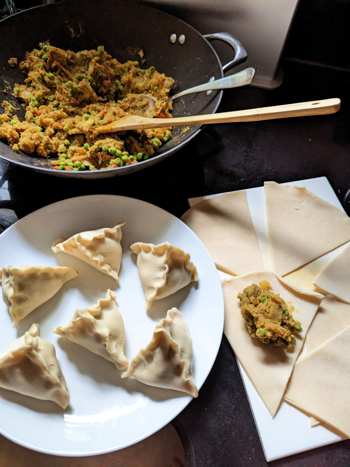 Cooking With Friends - Easy Samosa Recipe - My Epicurean Adventures